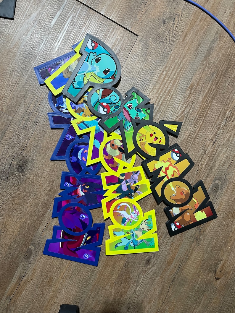 Pokémon Wall Mount individual Images - Etsy