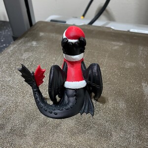 Toothless (christmas Sweater) & Light Fury Desk Ornaments! - Etsy