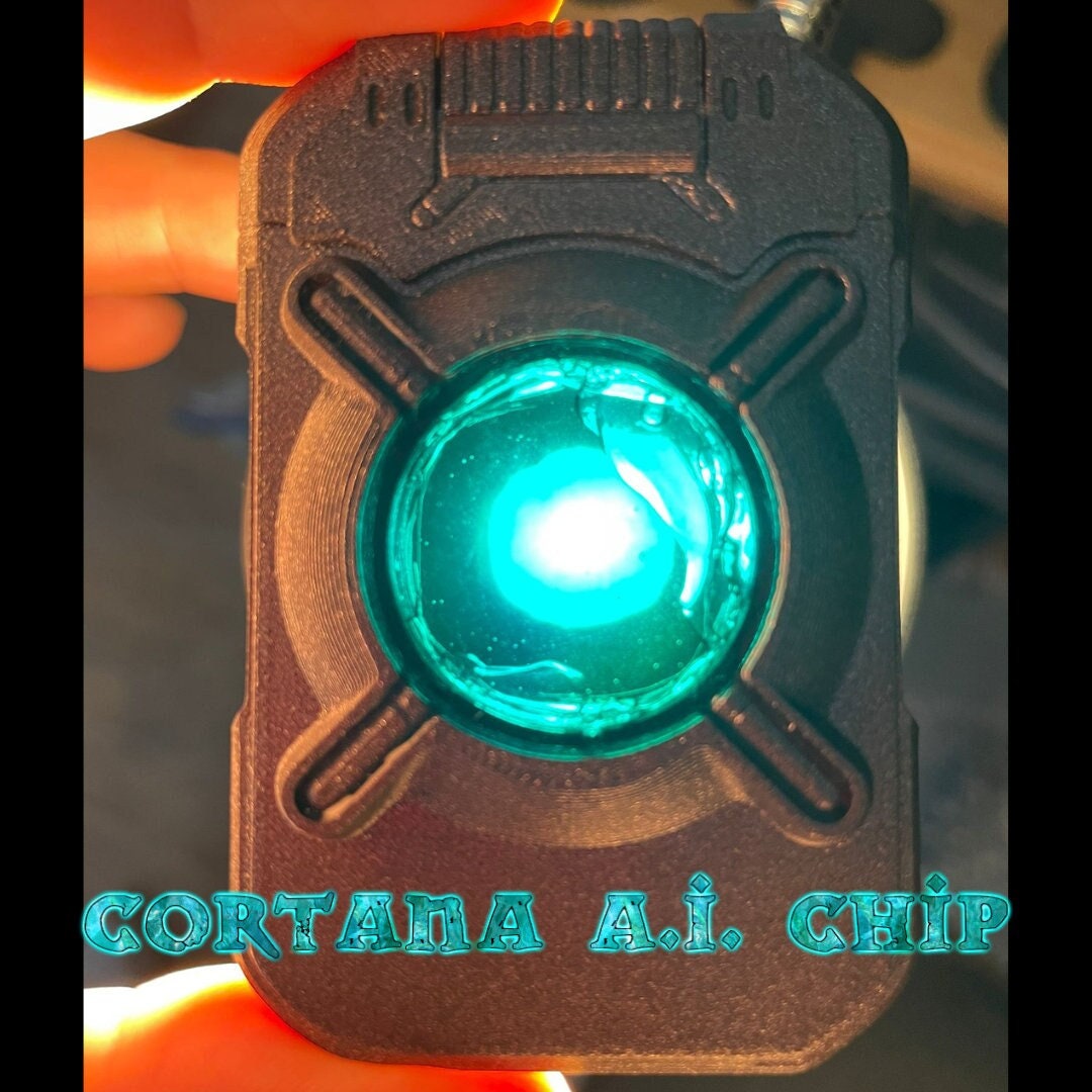 Halo Cortana A.I. Chip - Etsy