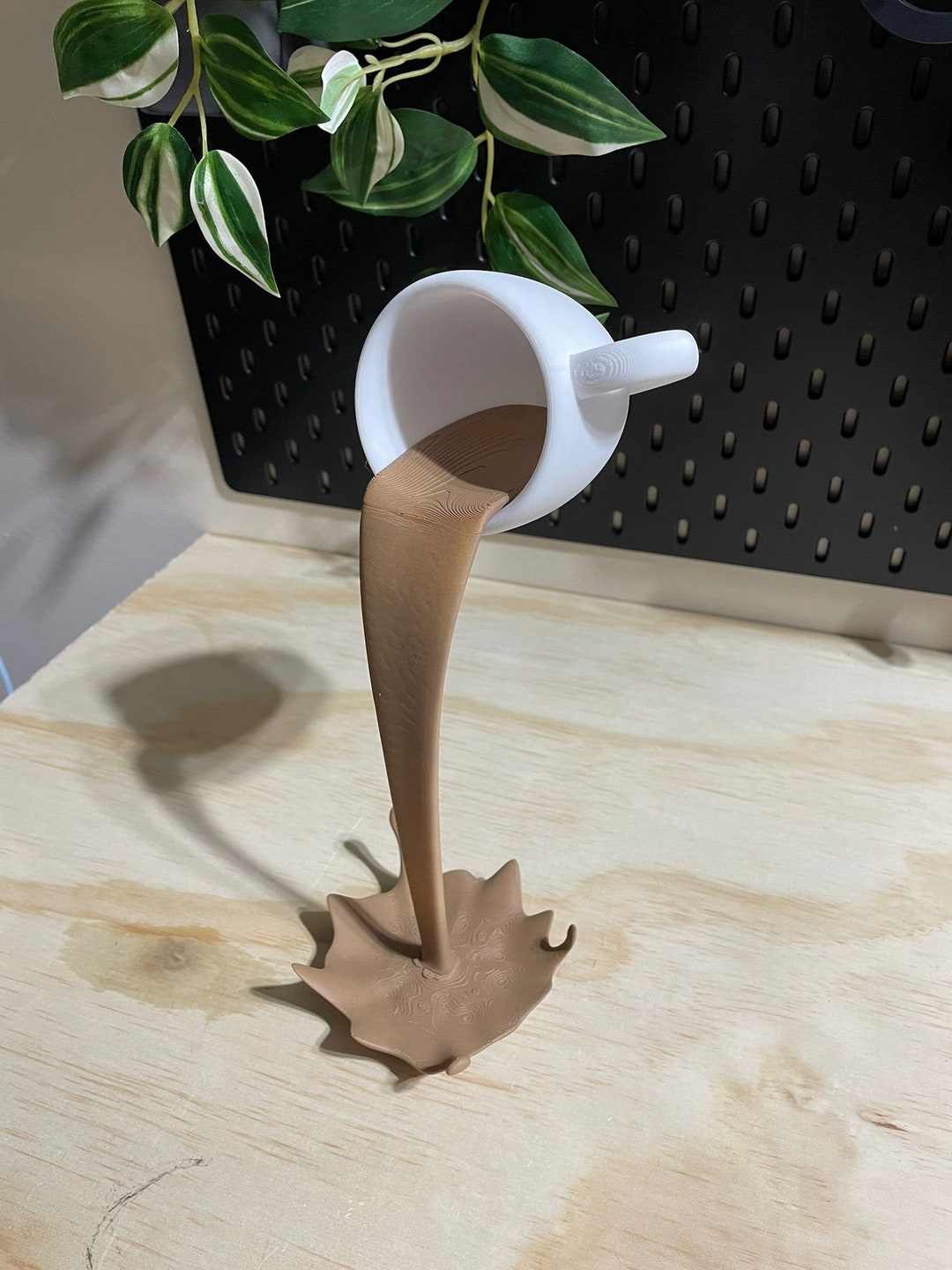 Floating Coffee Cup (3d Printed, Customizable Liquid Colors) - Etsy