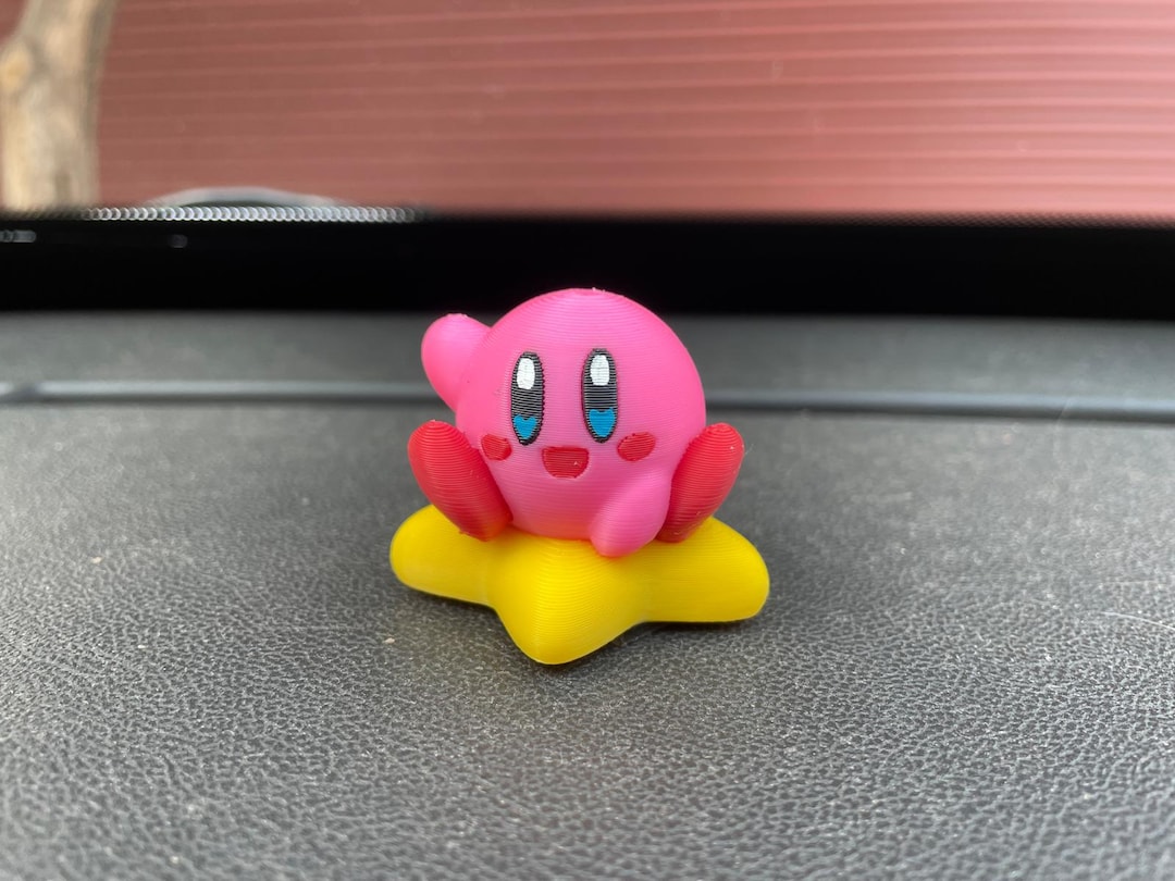 Kirby Dash Mount Car Buddy (1.5 Inches Tall) - Etsy