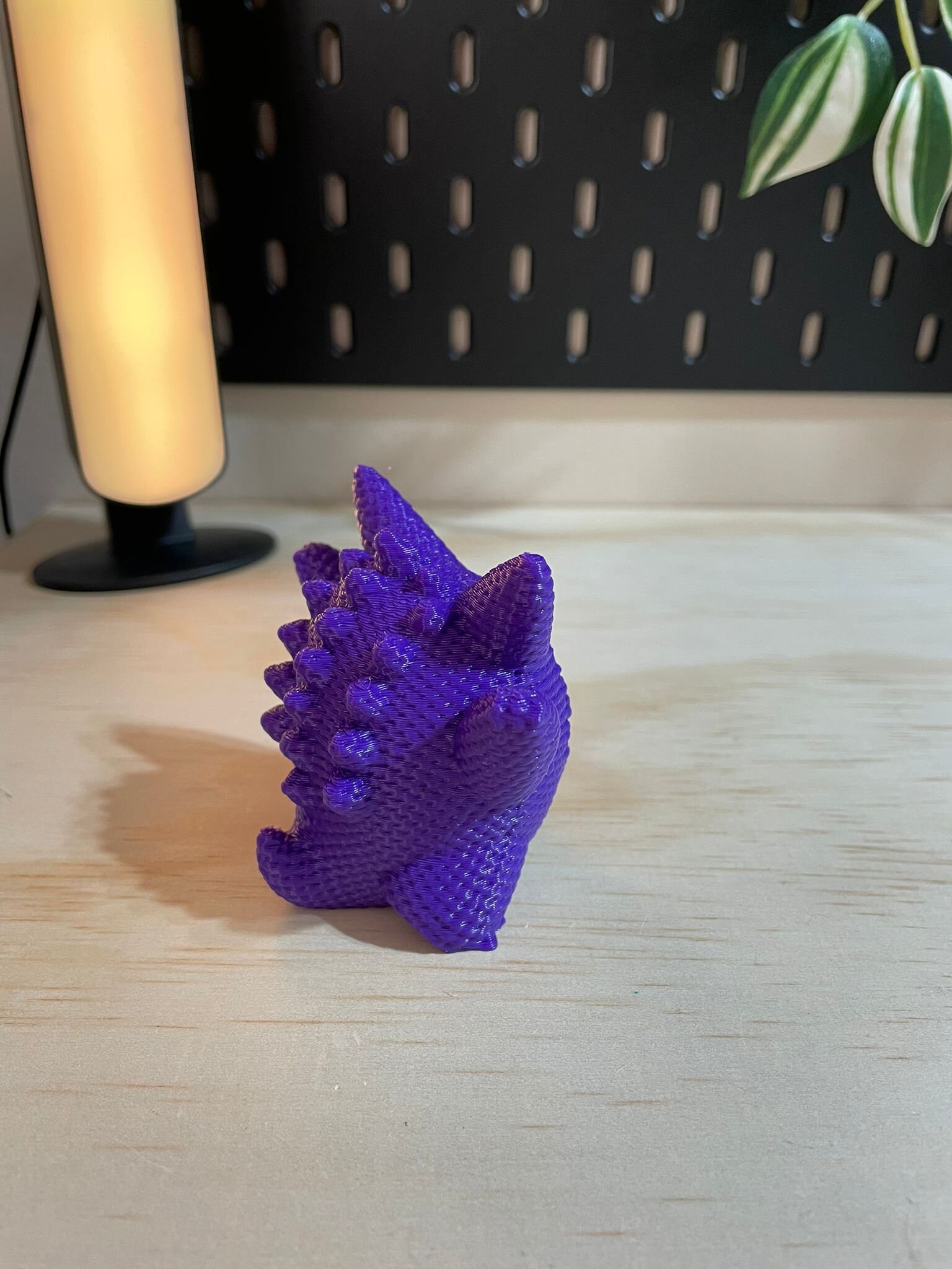 Burlap Spooky Gengar purple Edition - Etsy