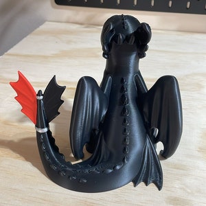 Toothless Desk Ornament (3, 6, and 9” Inch Options) - Etsy