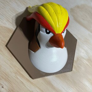 Large Pokémon Trophy Wall Mounts - 14 Inch Diameter With Hand Painted ...