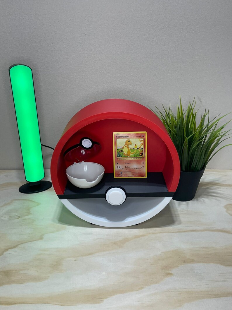 Pokeball Display Stand (RGB Version Available!) - Etsy