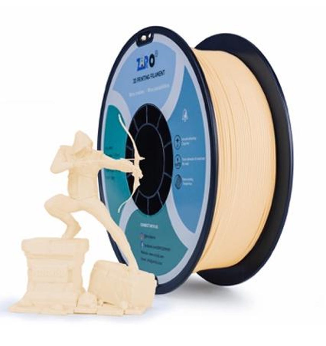 Skin Tan PLA Pro Ziro 3D Printing Filament 1.75mm, 1kg Rolls Strong ...