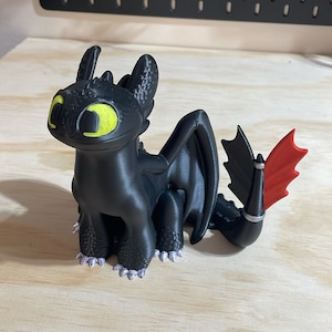 Toothless & Light Fury Desk Ornaments! - Etsy