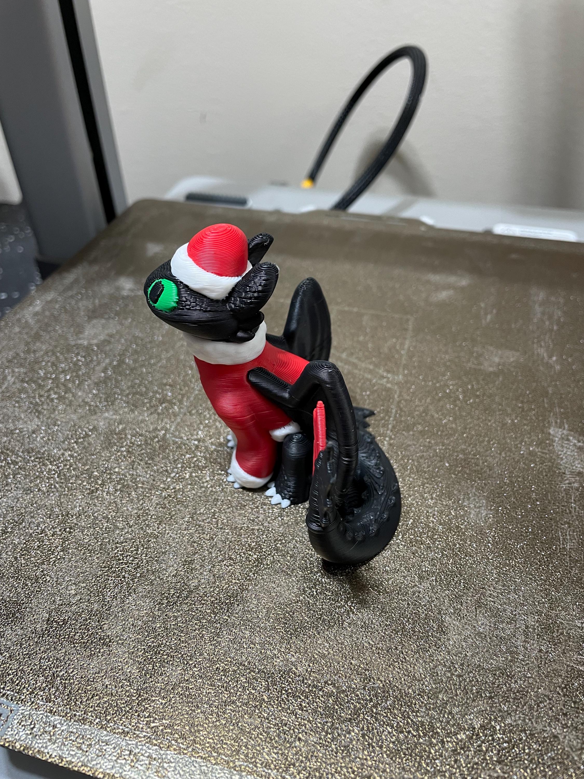 Toothless (christmas Sweater) & Light Fury Desk Ornaments! - Etsy
