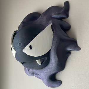 Ghastly Pokémon Wall Mounted Decoration (3D Print) - Etsy