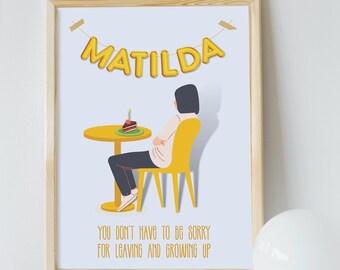 Harry Styles Matilda Poster - Etsy