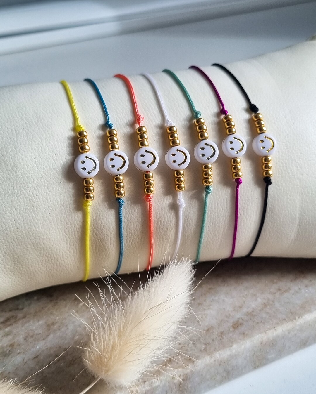 Bracelet Minimalistic Smiley | Smiley Bracelet | Jewelry | Simple ...