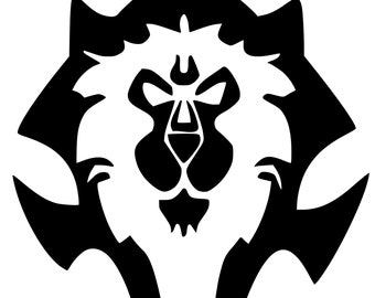 Alliance and Horde From the Game World of Warcraft Svg T-shirt File for ...