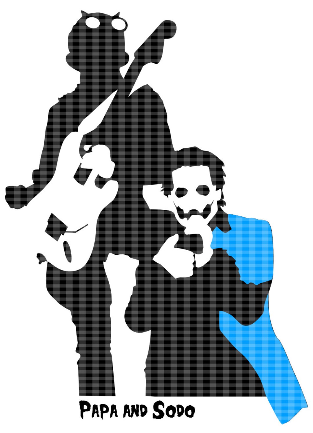 Ghost Band Decal Ghouls and Papa Layered Decals - Etsy