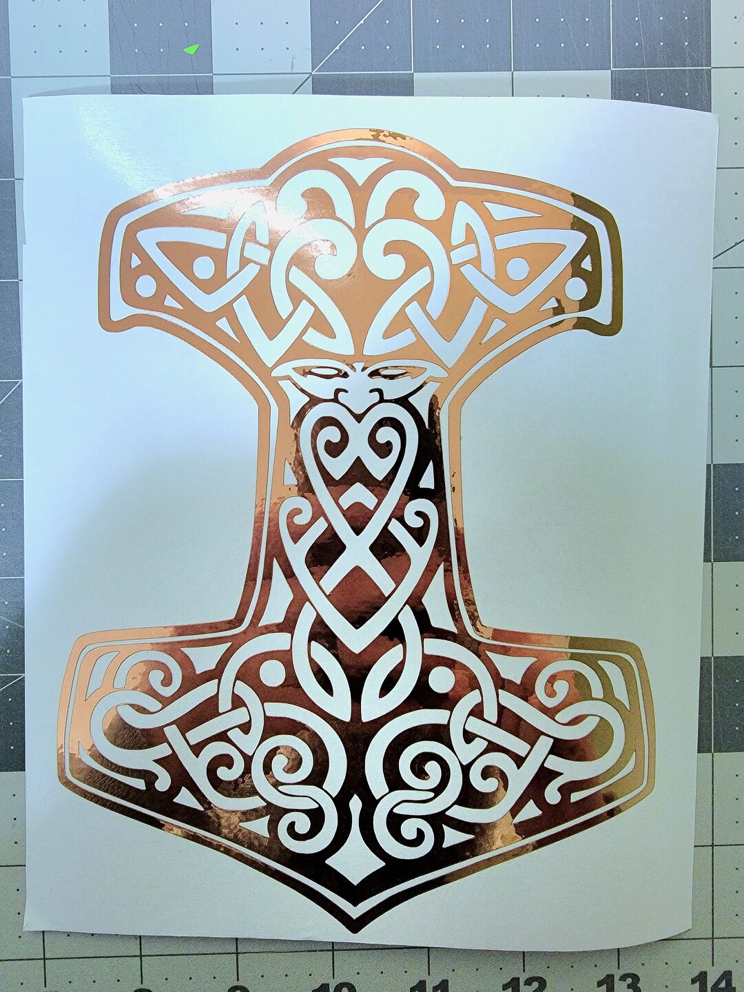 Thor's Hammer Mjolnir Decal Sticker Odin Loki Norse Viking - Etsy