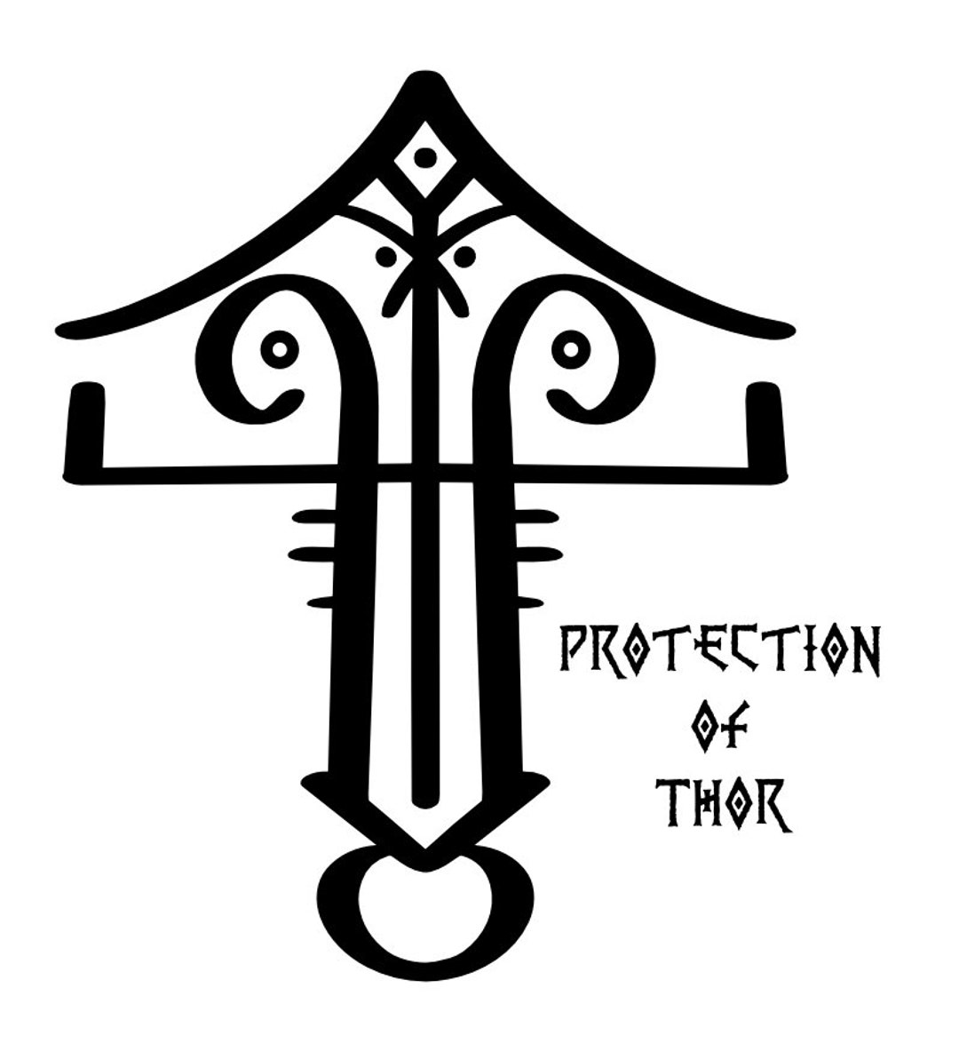 Nordic Sigils and Rune Decals Viking Nordic Sticker - Etsy