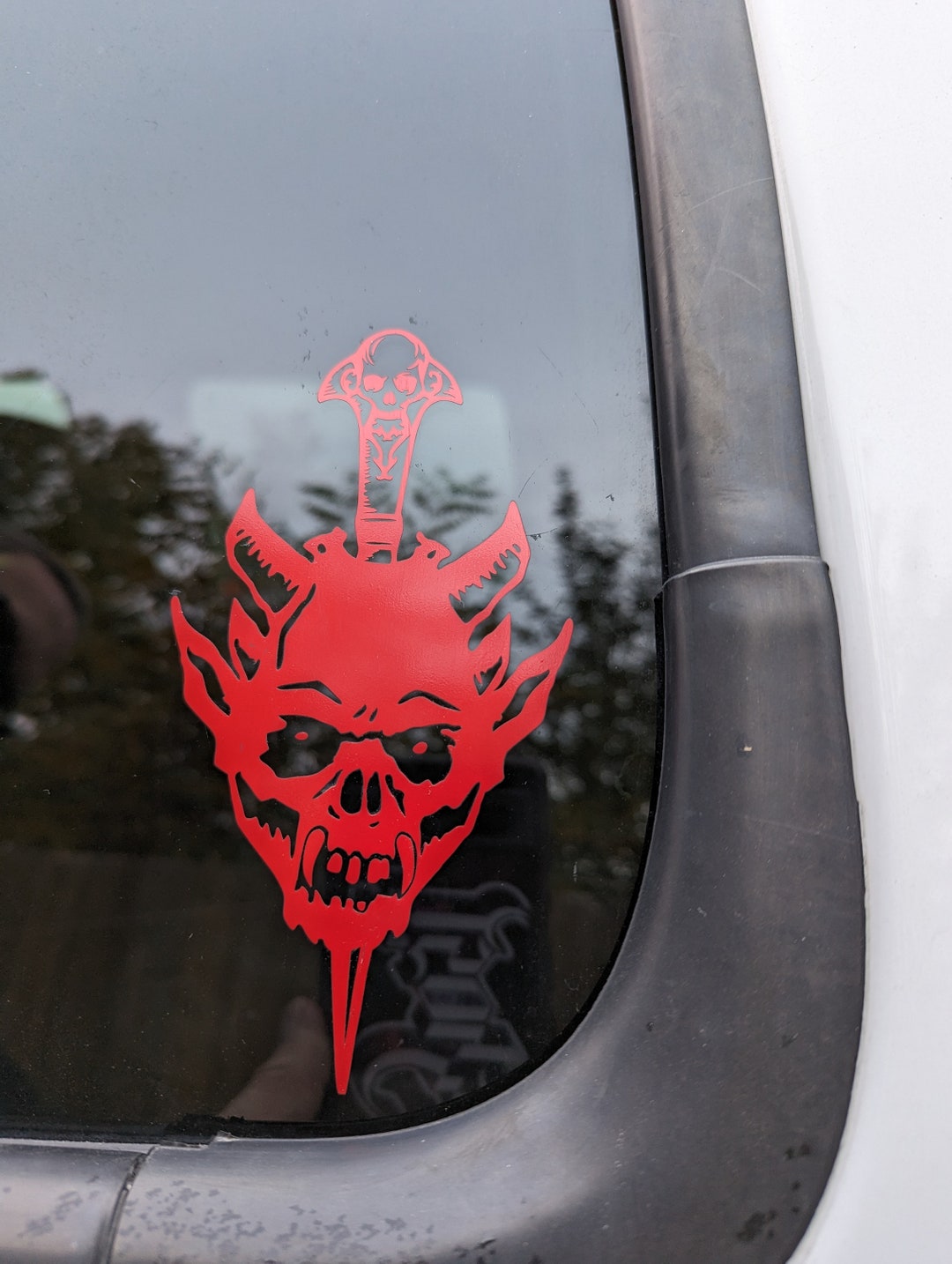 Diablo 4 Demon Decal | Not Today Demon | Lilith | Demon Sticker - Etsy