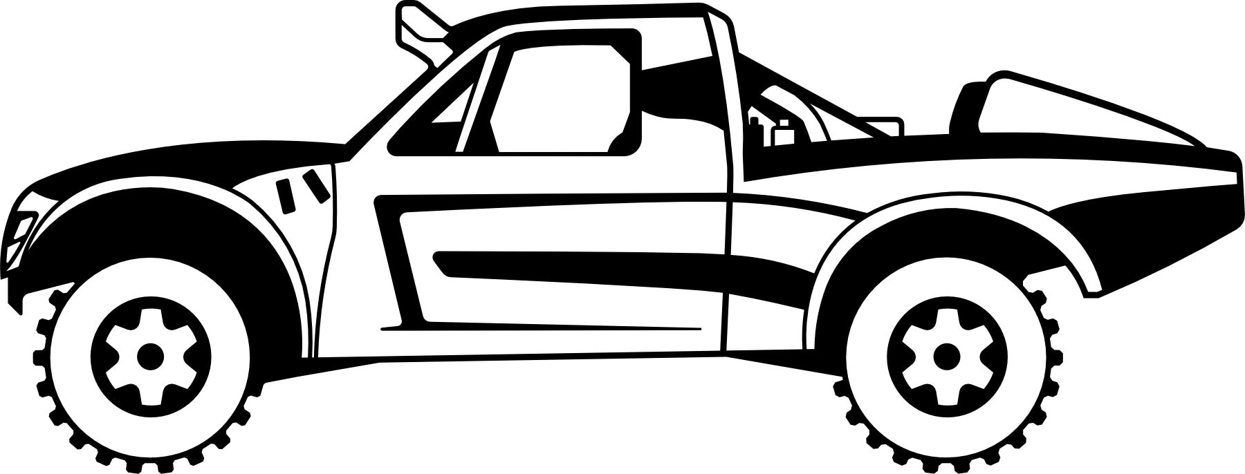 OFF ROAD Trophy Truck Baja Truck Sticker Decal - Etsy