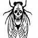 Lord of the Flies Ghost Decal Papa Locust End Times - Etsy