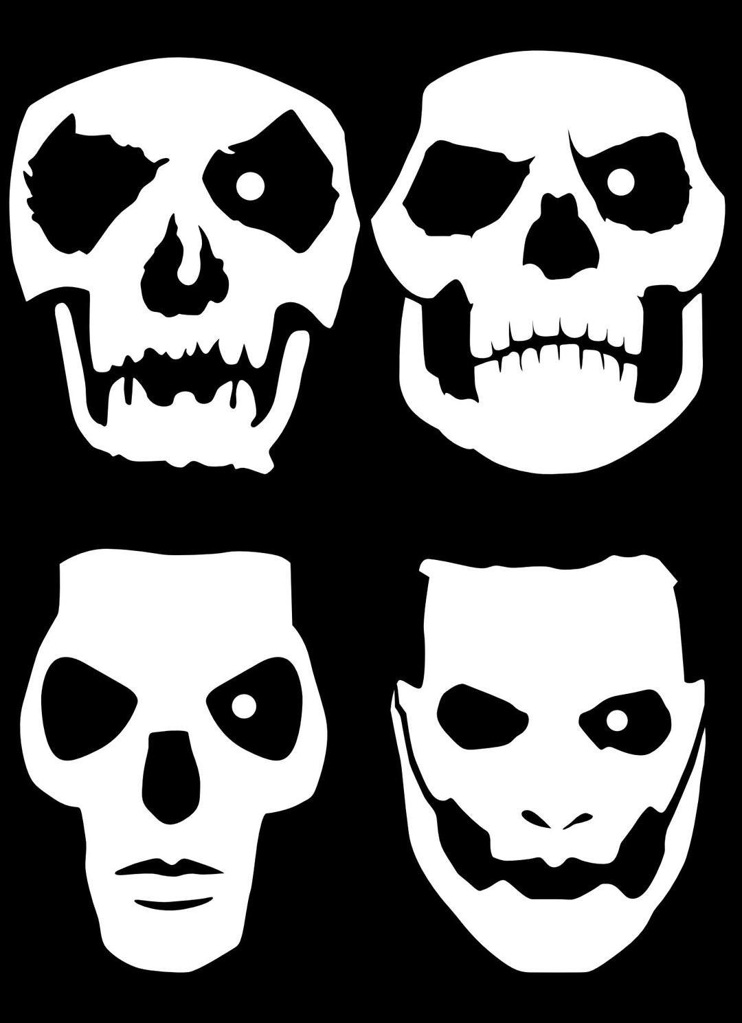 Papa Emeritus Sticker 4 Versions Metal Decal - Etsy
