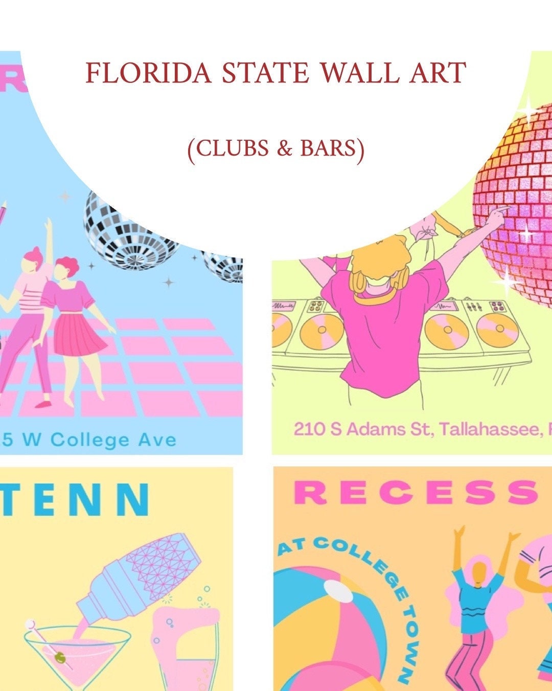 FSU Wall Art - Etsy