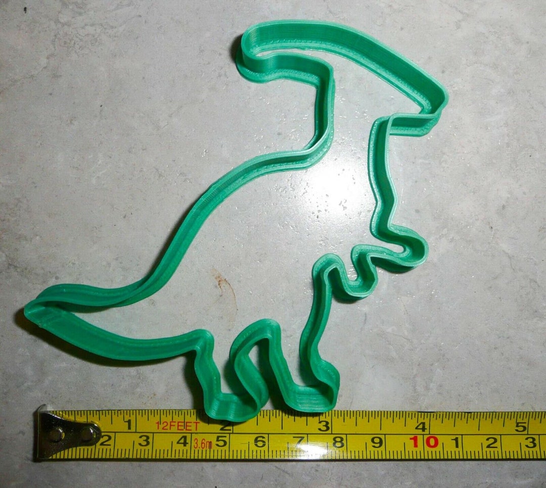 Parasaurolophus Dinosaur Outline Dino Lizard Cookie Cutter - Etsy