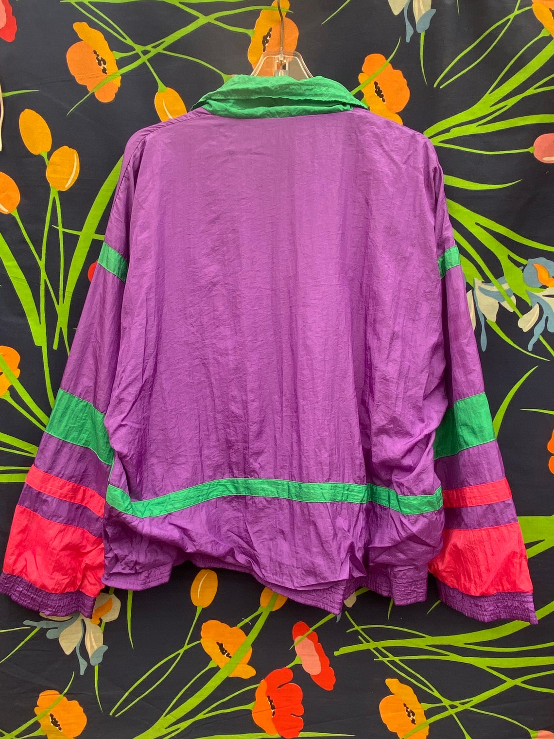 Vintage Neon 80s Windbreaker Jacket, Ski Jacket, Snowboard Jacket - Etsy