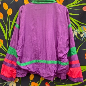 Vintage Neon 80s Windbreaker Jacket, Ski Jacket, Snowboard Jacket - Etsy