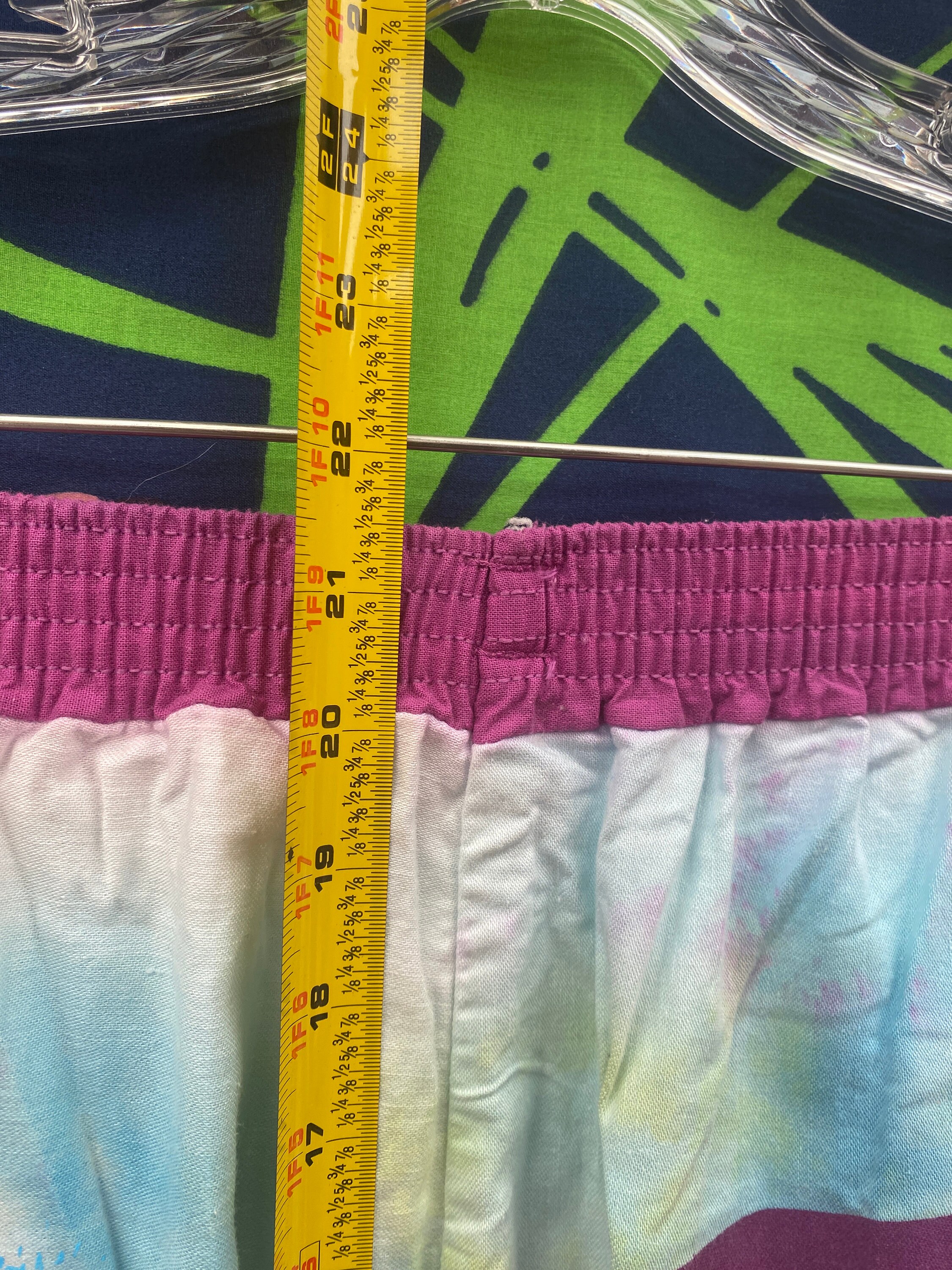 Vintage 80s Swim Shorts Swim Trunks W Day Glow Colors - Etsy