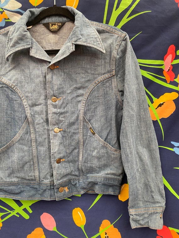 Vintage 60s or 70s Denim jacket from Lee jean jacket - Gem