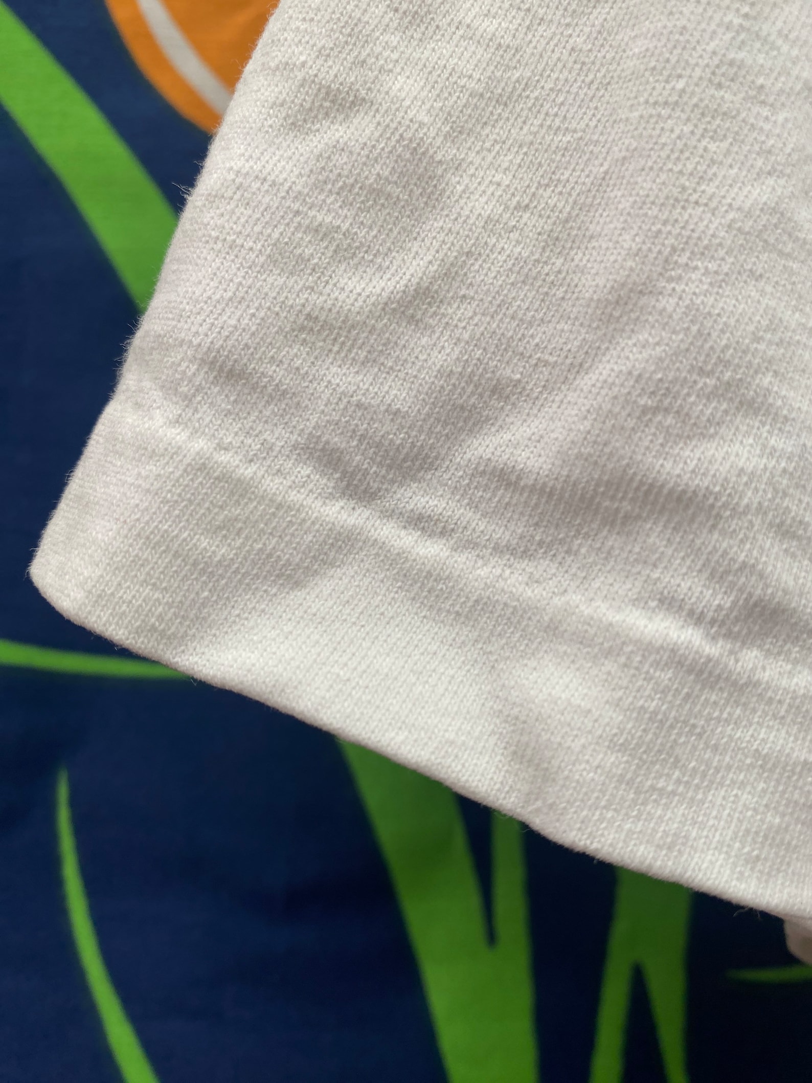 Vintage 80s Single Stitch T-shirt With Neon Colors Vacation Shirt - Etsy