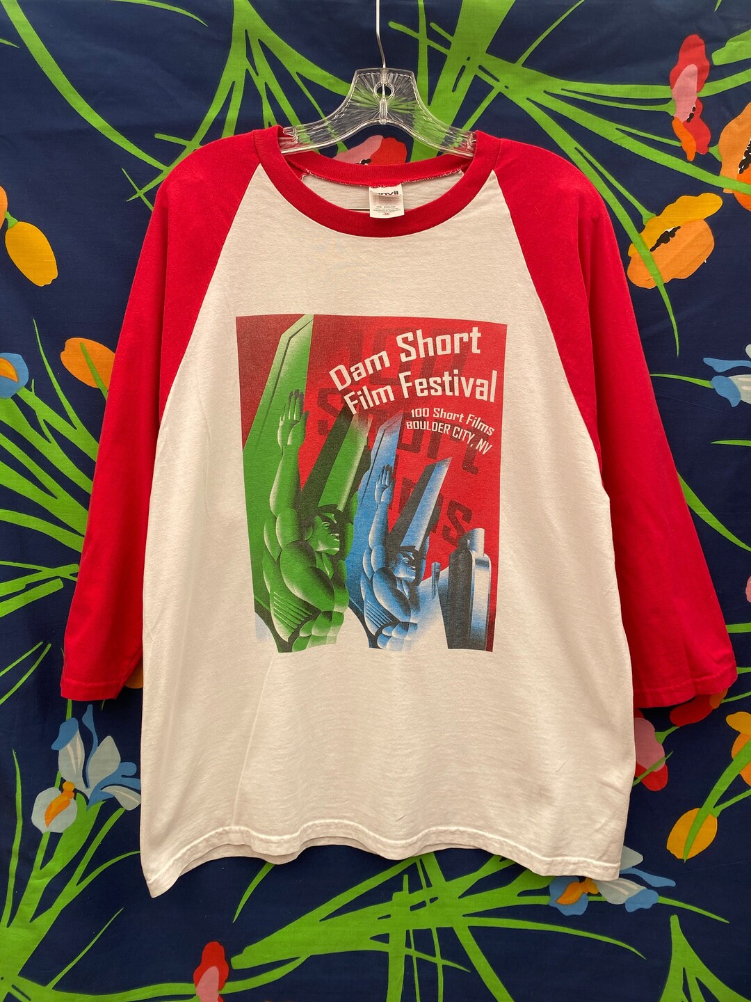 Vintage Single Stitch T Shirt From 80s W Film Festival Boulder City - Etsy