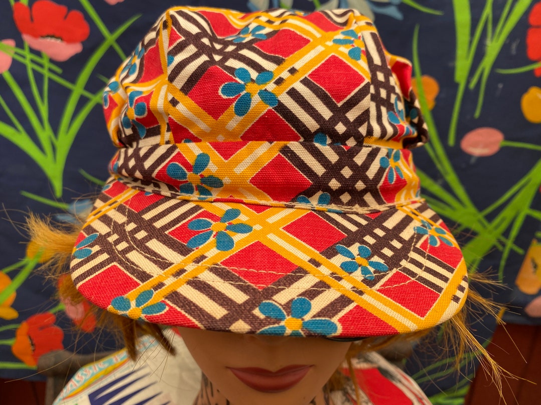 Vintage 60s 70s Conductor Hats Hog Hats Hog Head Hats With Picnic Table ...