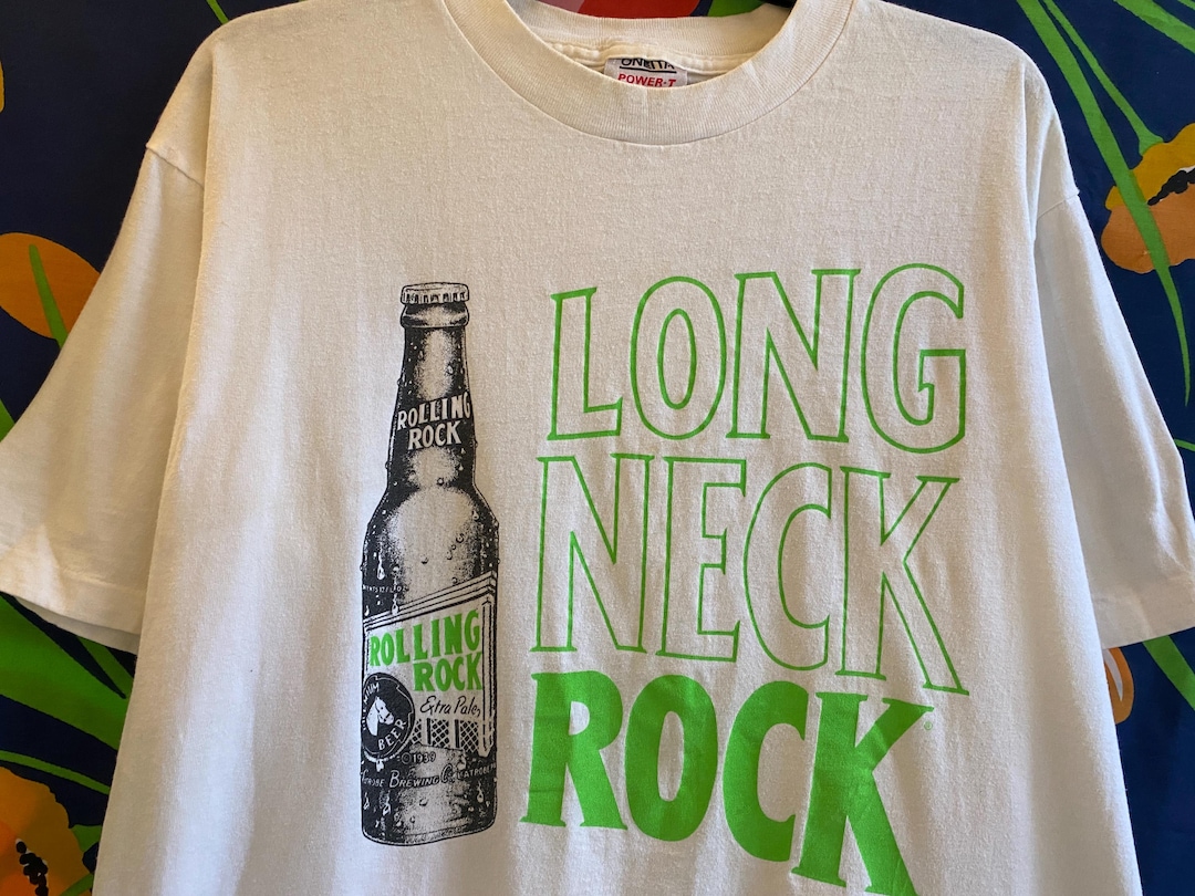 Vintage Beer Single Stitch T-shirt, Vintage Beer Shirt, Rolling Rock ...