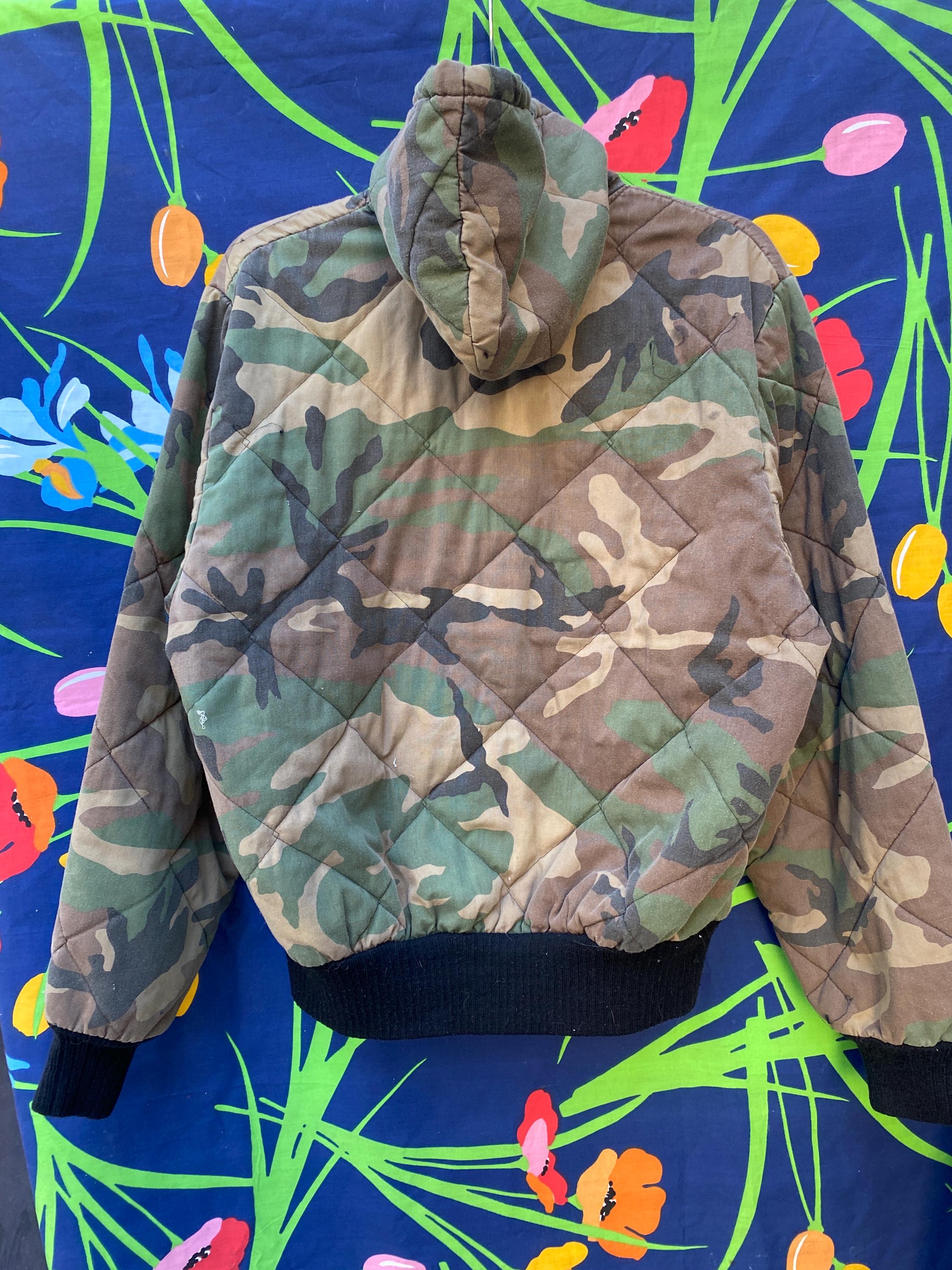 Vintage 80s Camoflauge Forest Camo Jacket, Vintage Hunting Jacket - Etsy