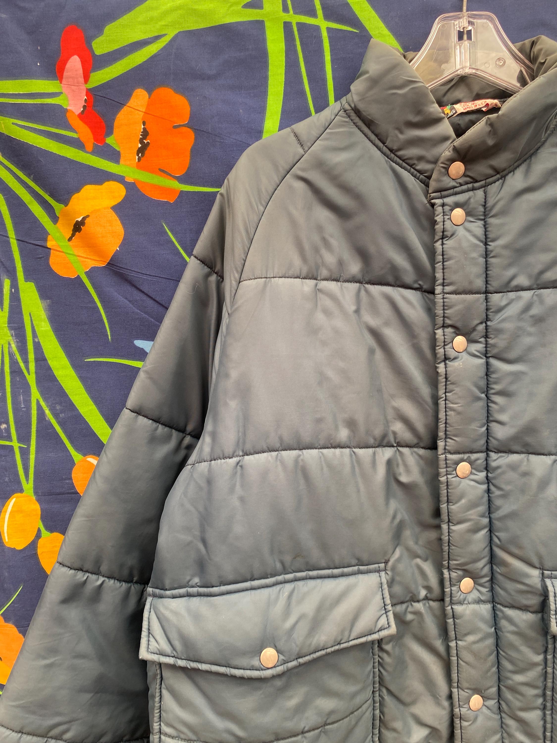 Vintage Puffy Snow Jacket Puffer Ski Snowboard Jacket Windbreaker - Etsy