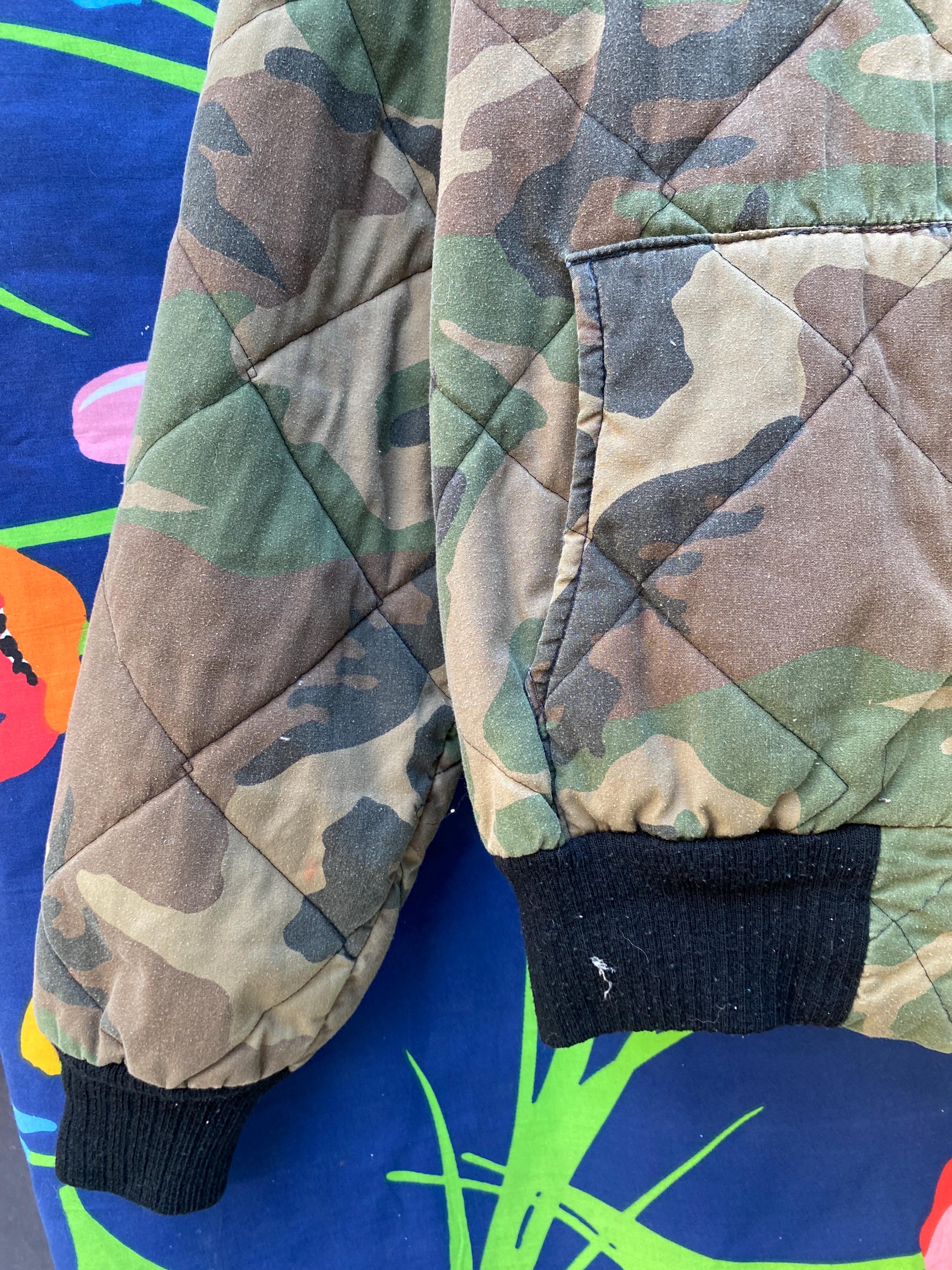 Vintage 80s Camoflauge Forest Camo Jacket, Vintage Hunting Jacket - Etsy