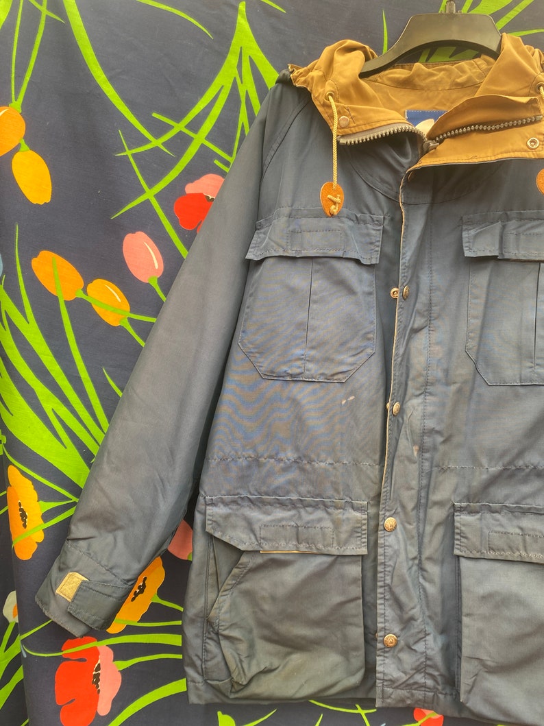 Vintage 90s Sierra Designs Jacket 60/40 Hoodie Parka Rain Mountain ...