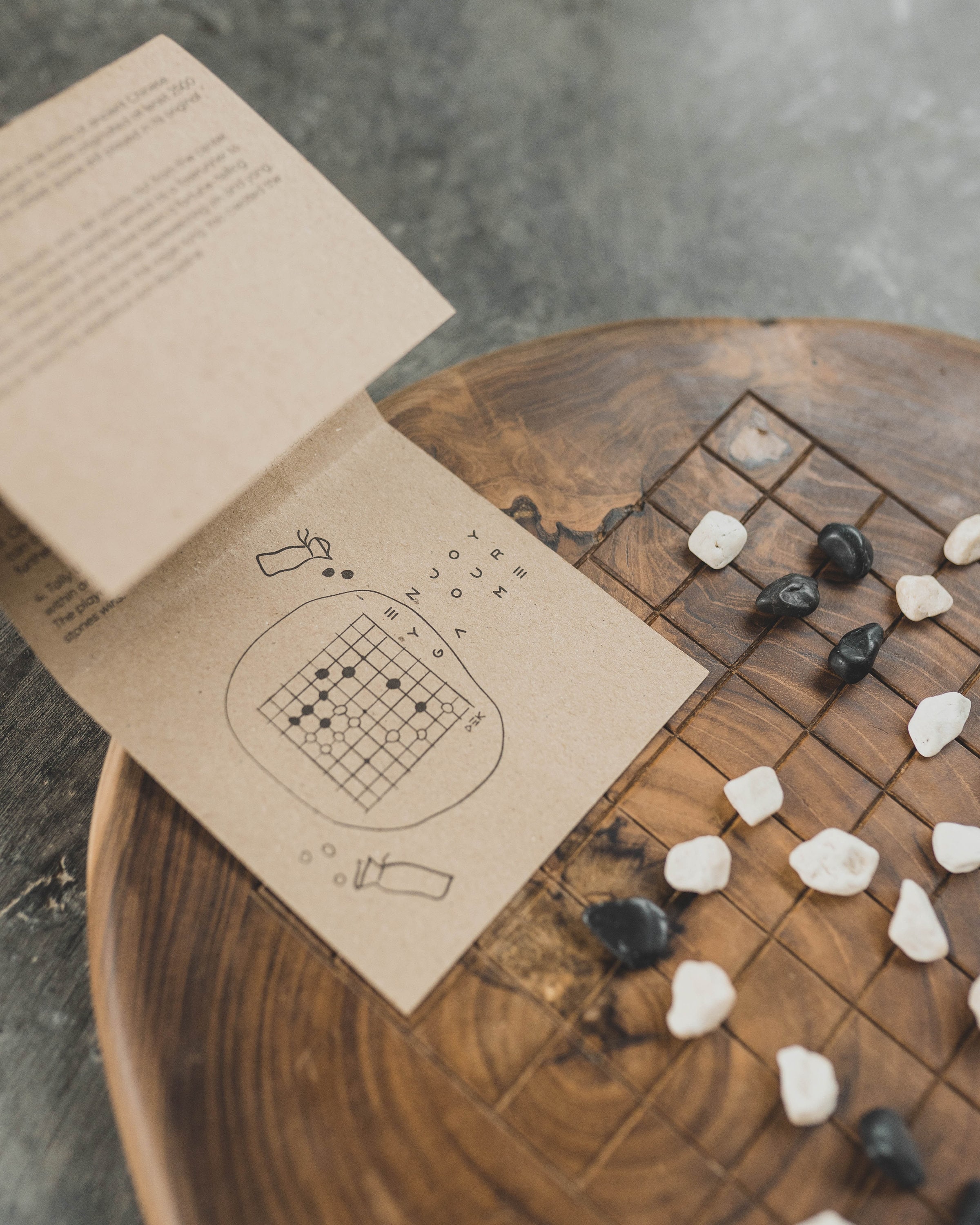 GO Game / Teak Wood Hand Carved Game / Bali - Etsy