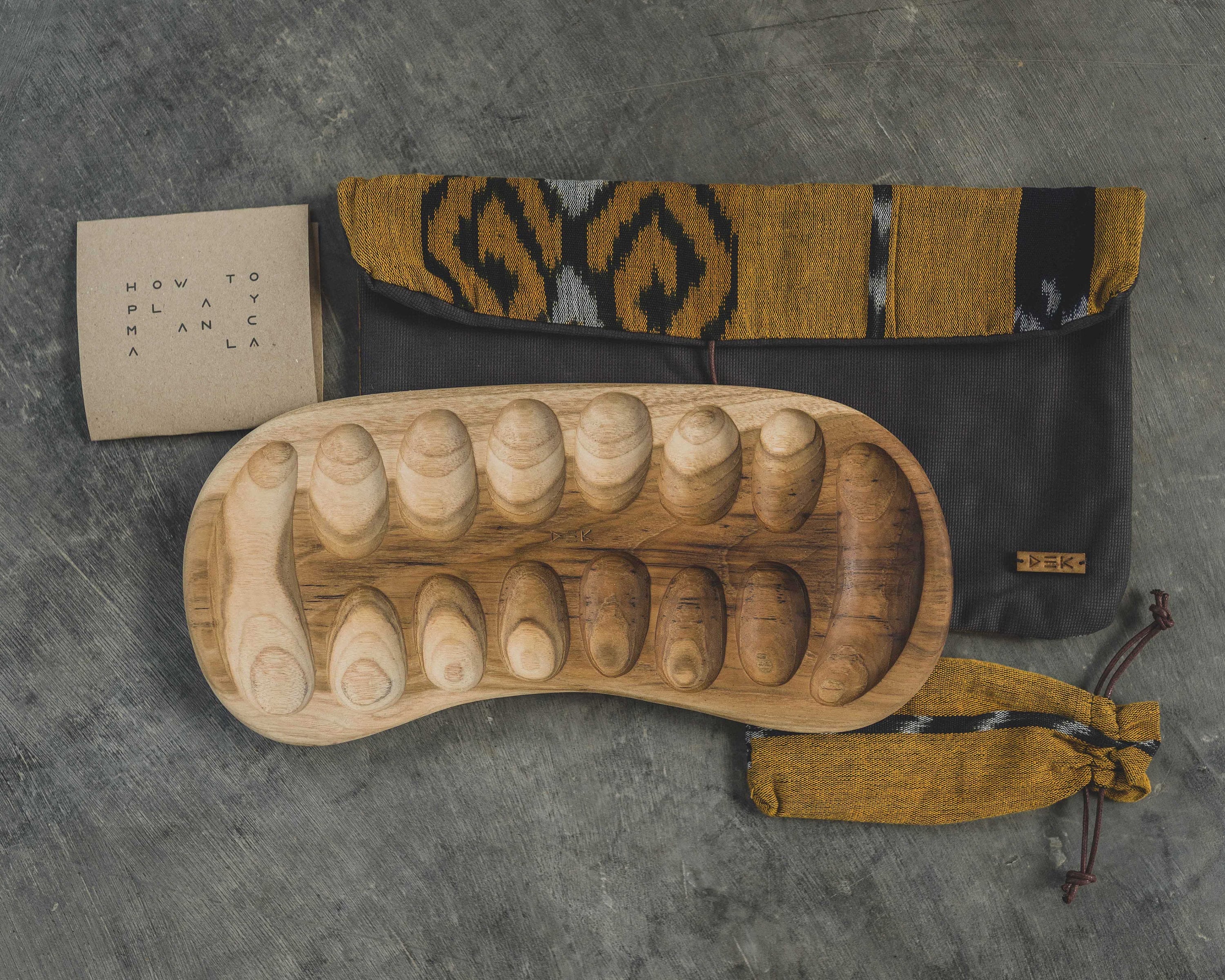 MANCALA / Teak Wood Hand Carved Game / Bali - Etsy