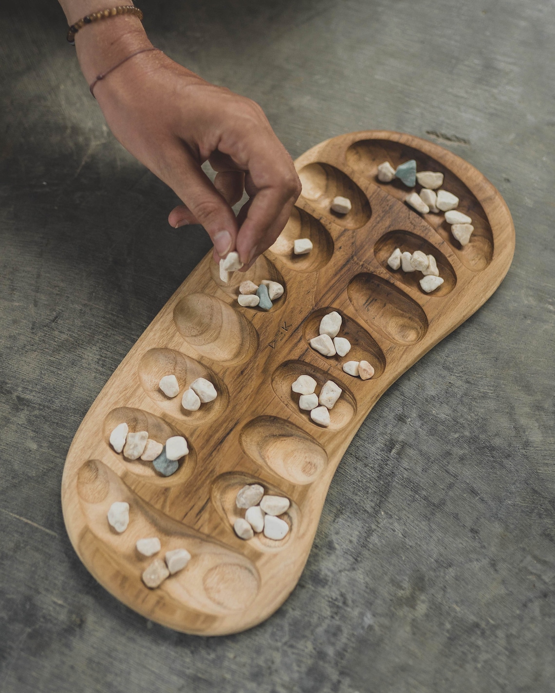 MANCALA / Teak Wood Hand Carved Game / Bali - Etsy