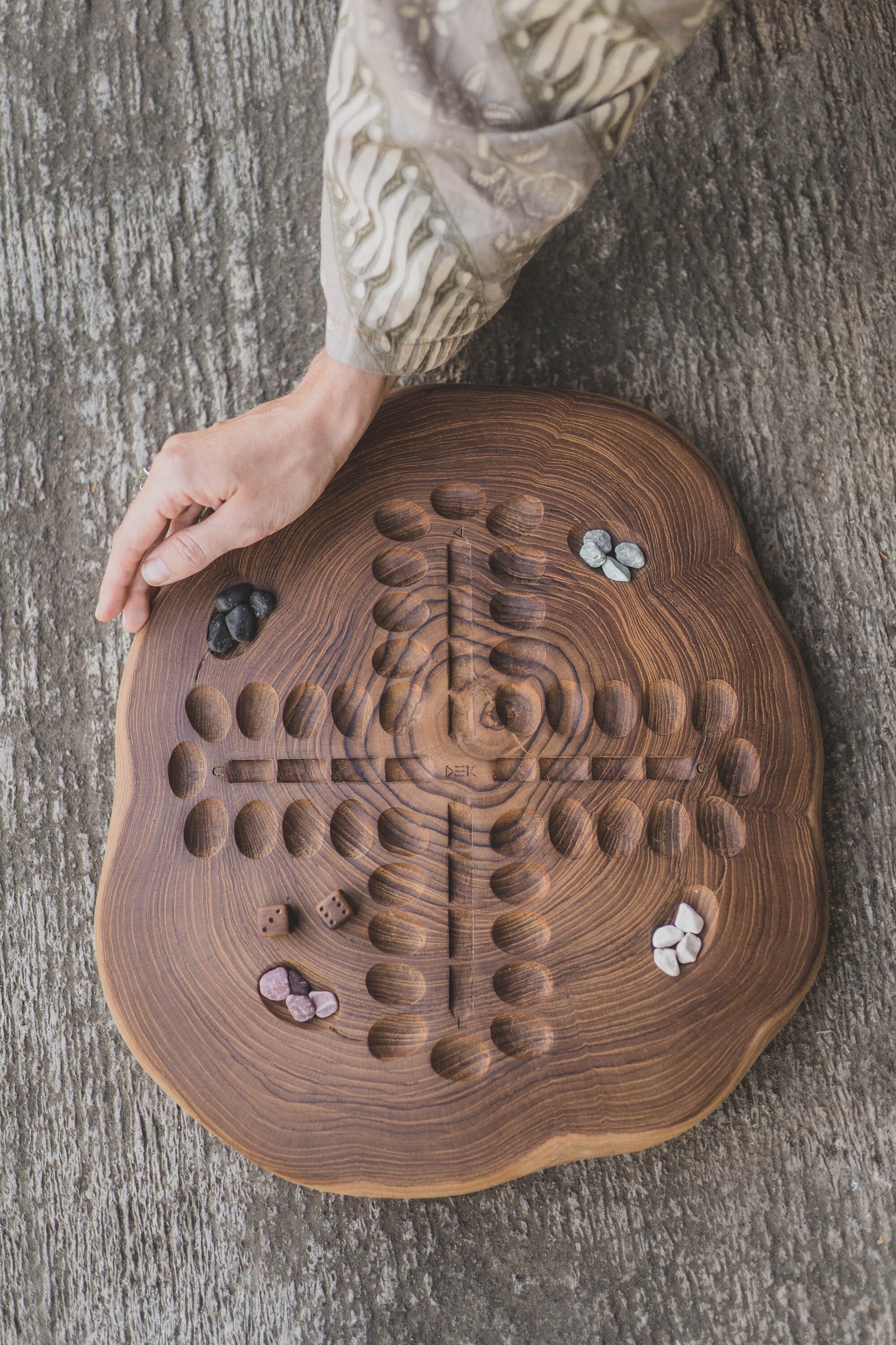 LUDO / Teak Wood Hand Carved Game / Bali - Etsy UK
