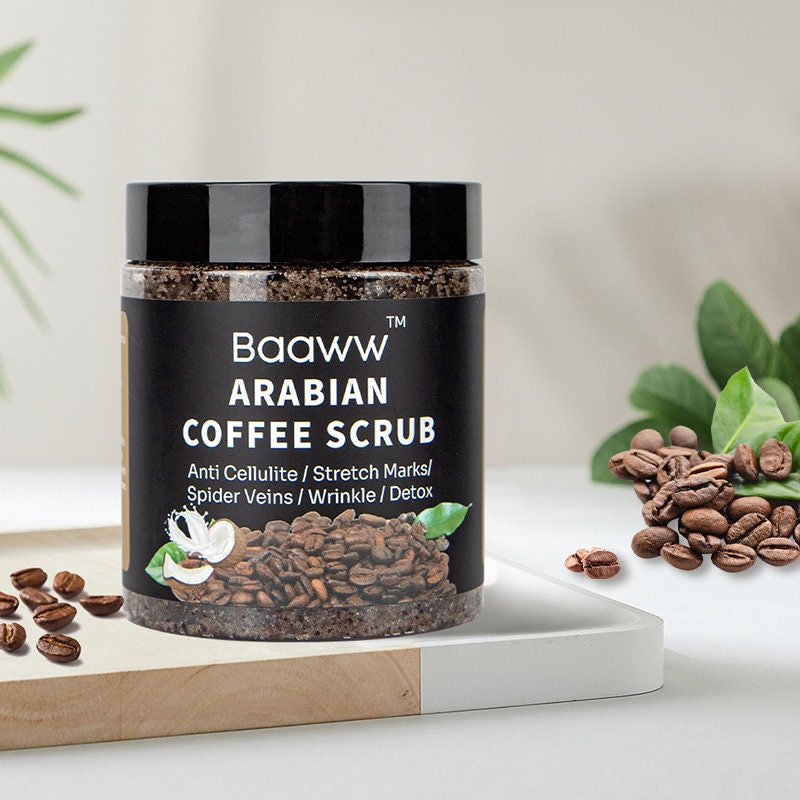 100% Natural Arabica High Caffeine Coffee Scrub With Proven - Etsy