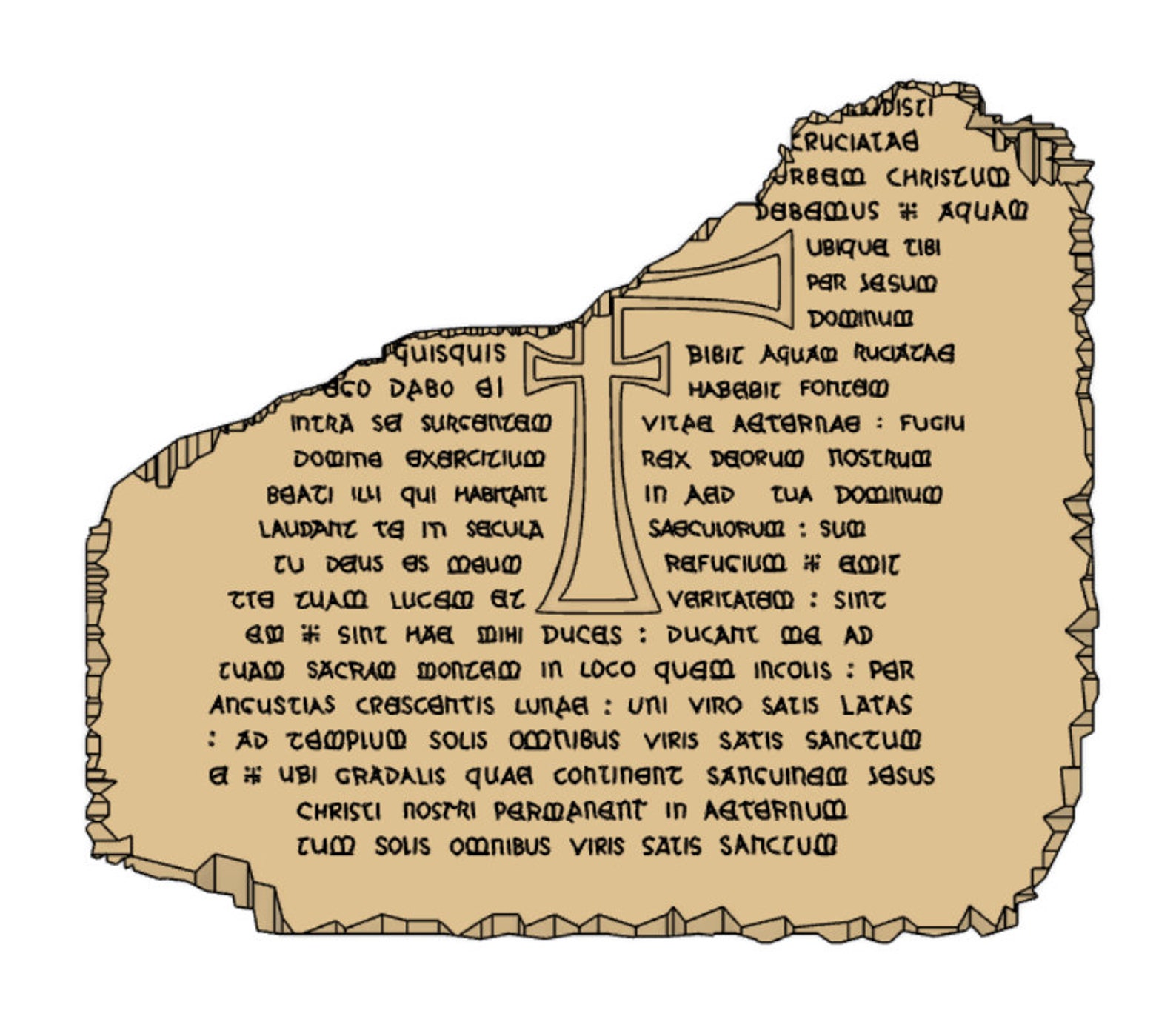 Sandstone Grail Tablet From Indiana Jones and the Last Crusade - Etsy