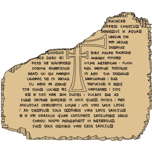 Sandstone Grail Tablet From Indiana Jones and the Last Crusade - Etsy