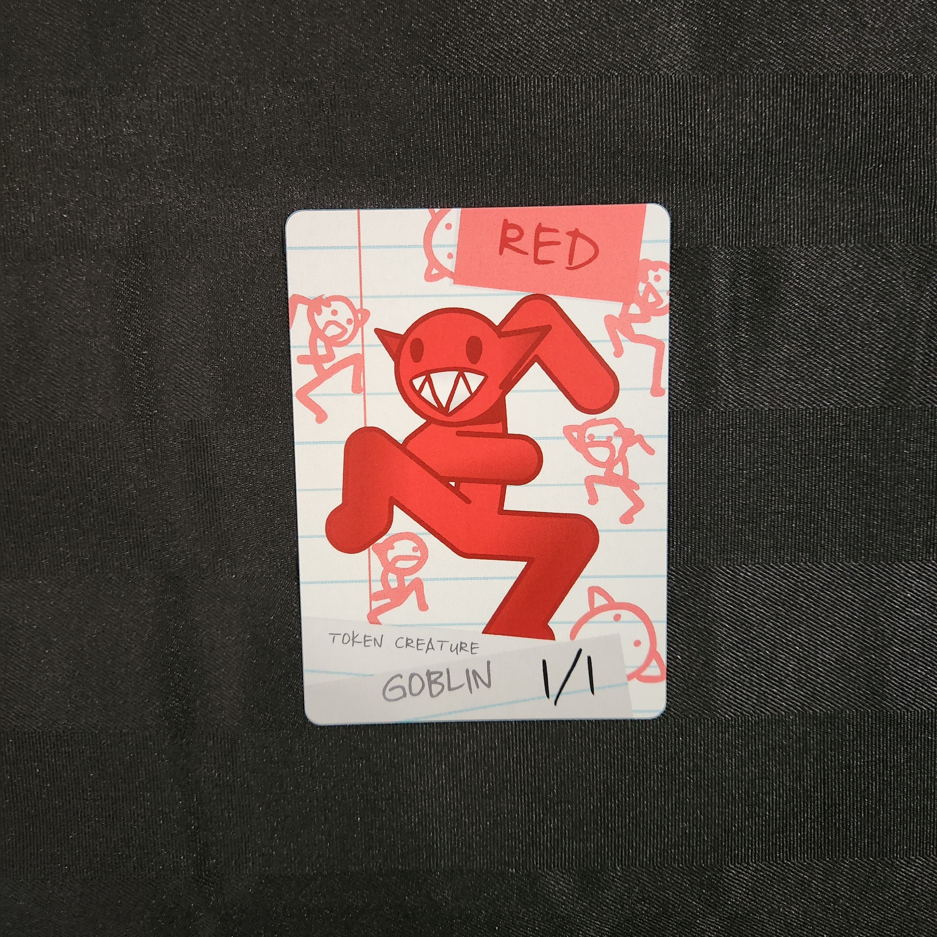 MTG Token Goblin DOODLE SERIES 4 Copies - Etsy