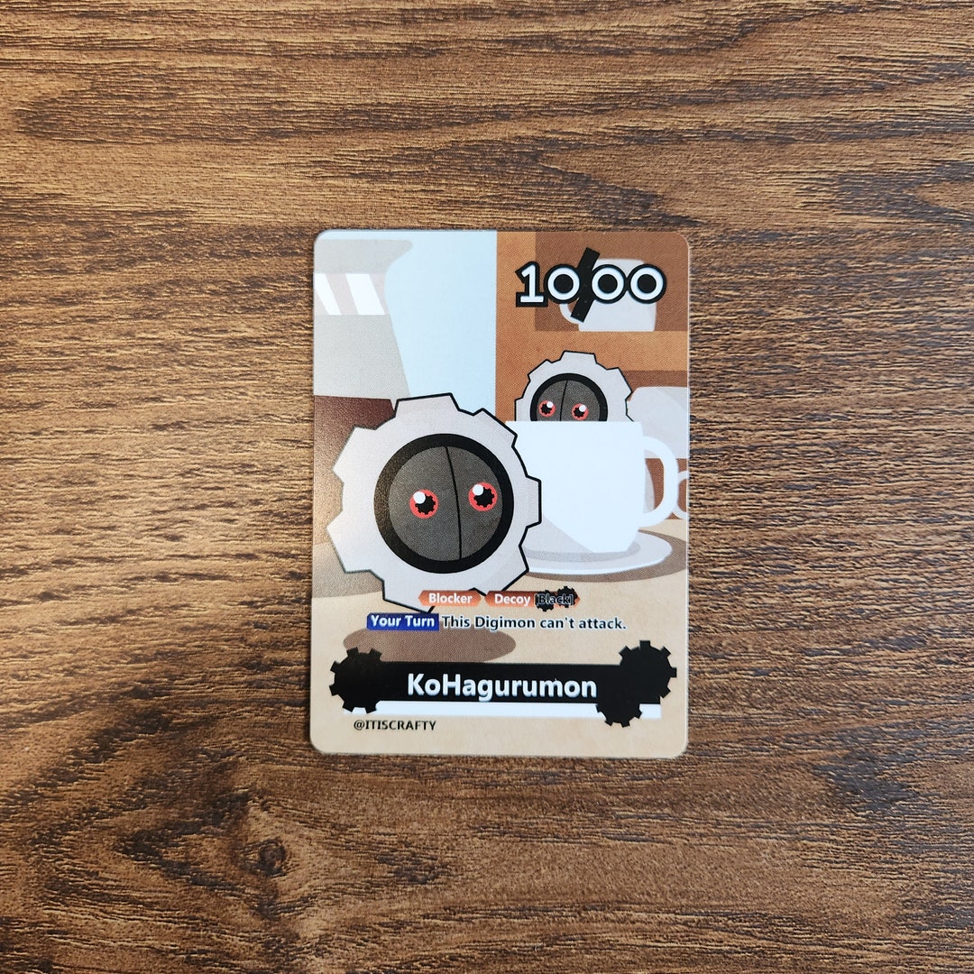 Digimon - Kohagurumon Tokens (4 Copies) - Etsy