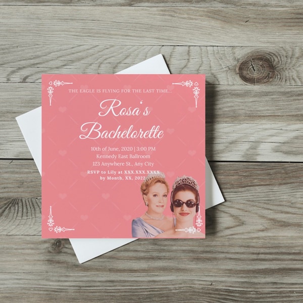 Princess Diaries Theme Party - Etsy