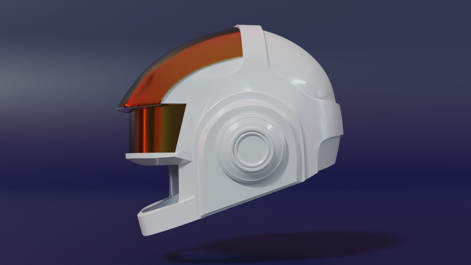 Daft Punk Infinity Repeating Inspired Helmet Cosplay STL File (digltal ...