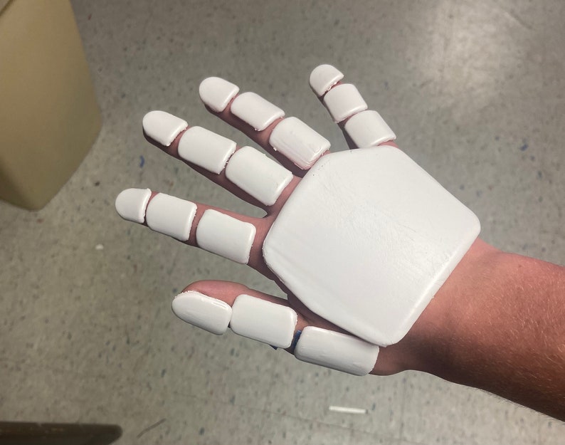 Robot Band Inspired Gloves Stl File (DIGITAL FILE ONLY Not Physical ...