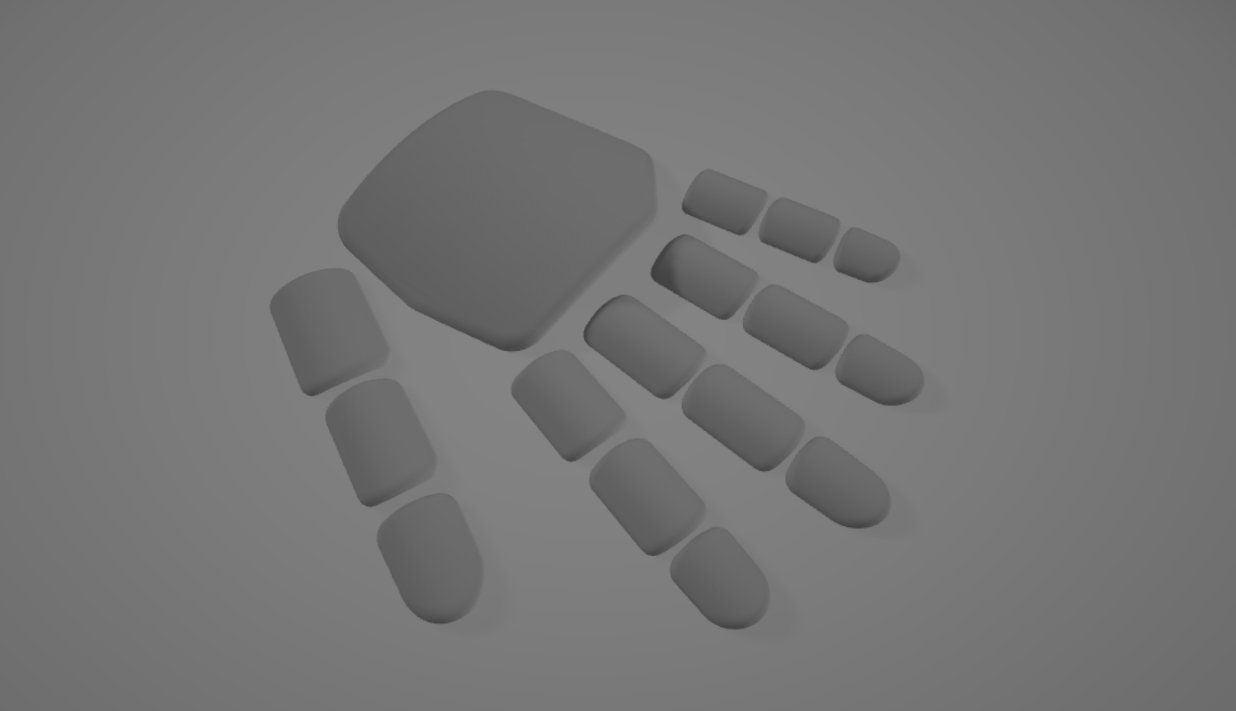 Daft Punk Inspired Gloves Stl File (DIGITAL FILE ONLY Not Physical ...